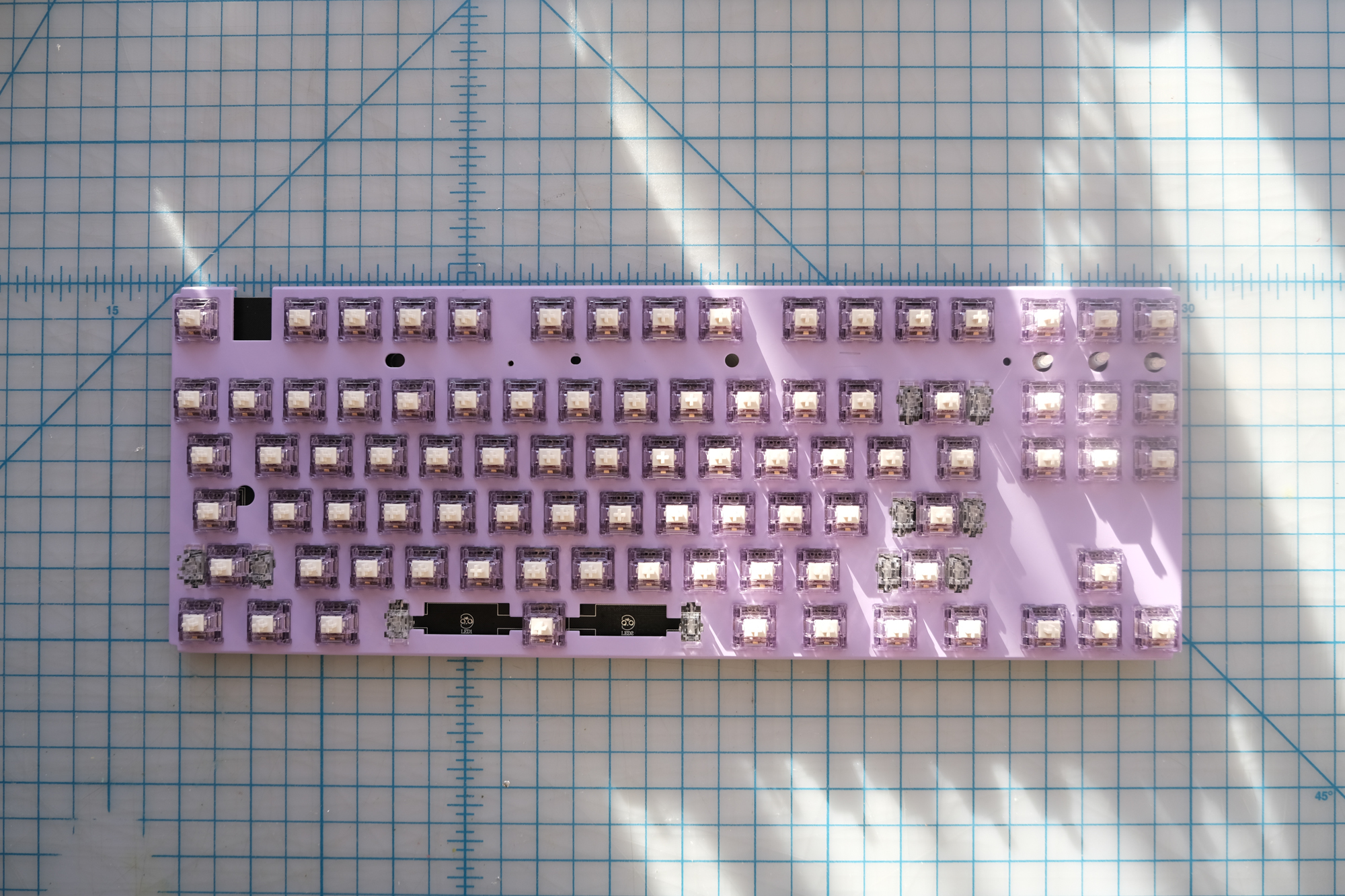 lavender keyboard mod – analog girl in a digital world